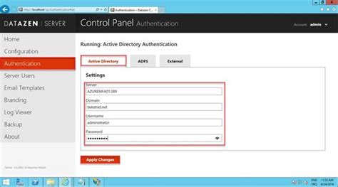 Microsoft Datazen Server Microsoft Azure Mfa Ldap Authentication