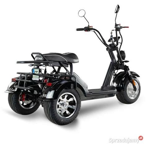 Skuter elektryczny BILI COCO TRÓJKOŁOWY HM 3000W czarny Warszawa