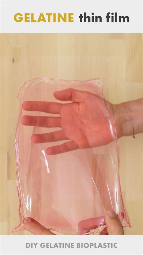 Homemade Bioplastic Gelatin Youtube