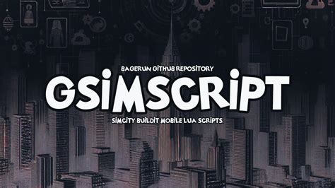 Github Bagerun Gersim Gsim Scripts Game Simcity Buildit Mobile