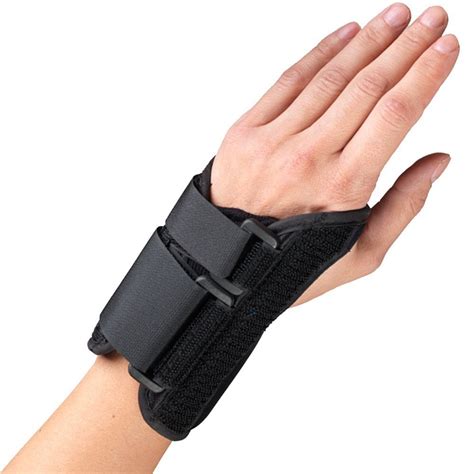 OTC Wrist Splint Left Hand Black Small Walmart Com