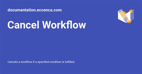Cancel Workflow