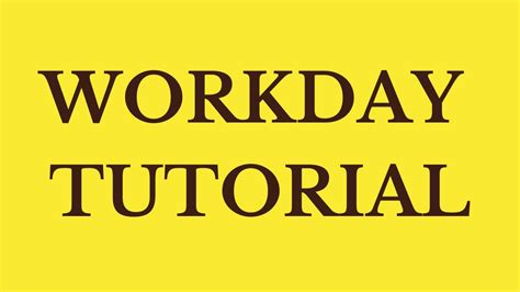 Workday HCM Core Concepts Workday HCM Online Training Workday HCM