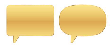 Speech Bubble Wrinkled Glued Sticker Royalty Free Vector