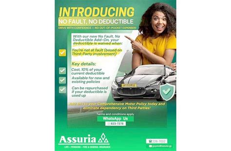 Assuria Launches Add On Removing Deductibles For Motorists Not At Fault Guyana Chronicle