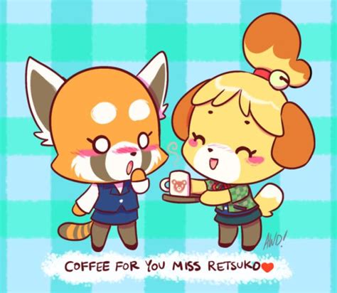 Aggretsuko And Isabelle Aggretsuko Know Your Meme Photo Book