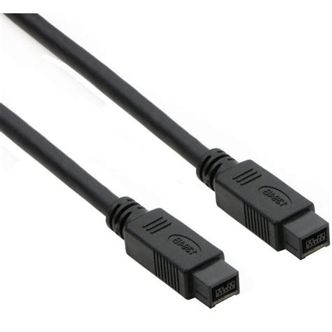 9 Pin 9pin Firewire 800 Firewire 800 Cable 3m 10ft Black