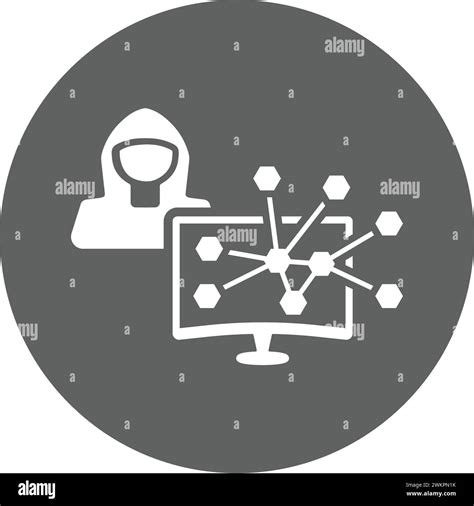 Algorithm Hacker Data Icon Commercial Use Printed Files And