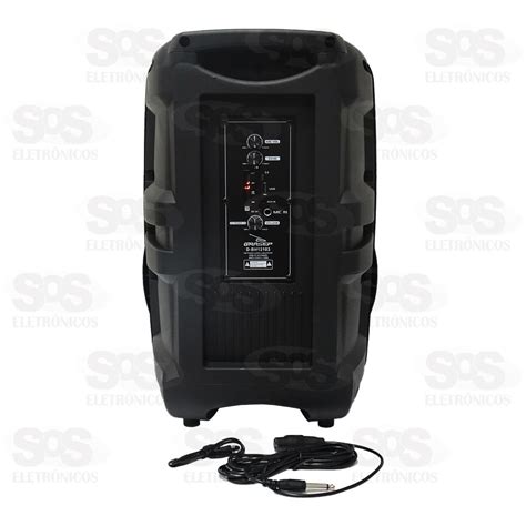Caixa De Som Grasep 60w Amplificadora D Bh12103