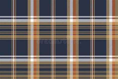 Blue Check Diagonal Seamless Fabric Texture Stock Vector Illustration Of Irish Fashion