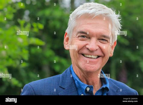 Phillip Schofield Tv Presenter Close Up Of Face Smiling Chelsea