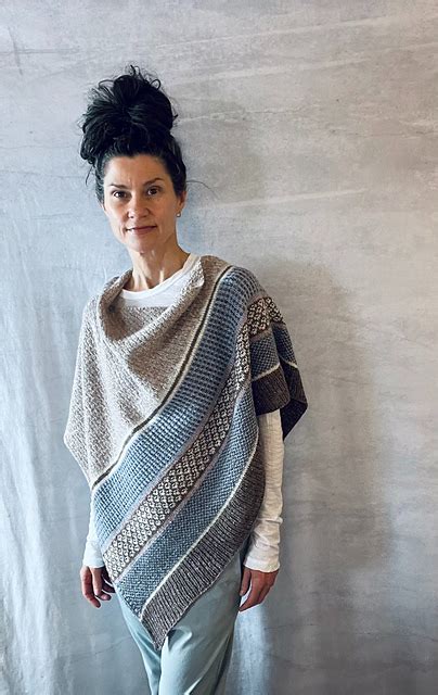 SSP Slip Stitch Party Shawl Pattern By Isabell Kraemer Knit Wrap Pattern Shawl Knitting