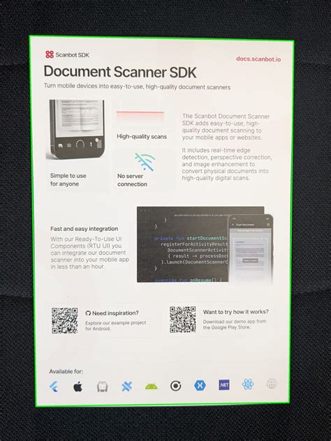 How To Detect Document Edges In Opencv Scanbot Sdk