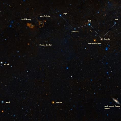Heart Nebula Constellation Guide
