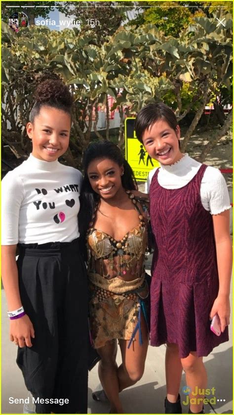 Andi Macks Sofia Wylie And Peyton Elizabeth Lee Met Normani Kordei