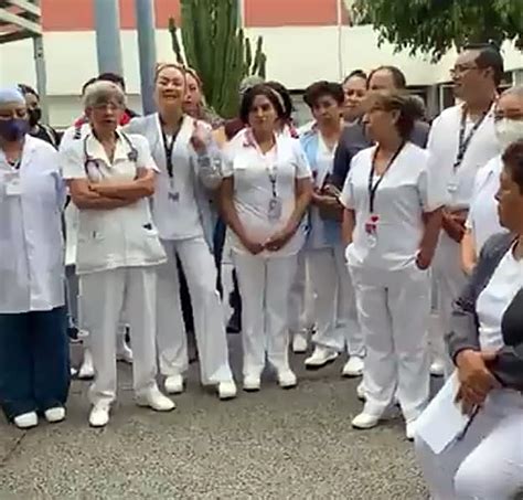 Reprimen A Enfermeras Del Issste Por Exigir Derechos Y Oponerse A