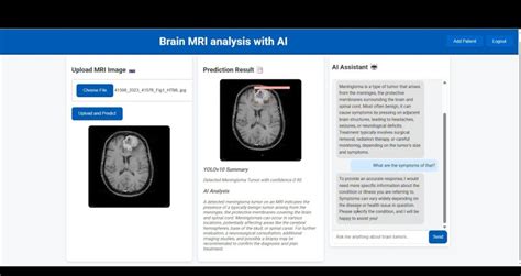 ai deeplearning medicalai braintumordetection healthcareinnovation