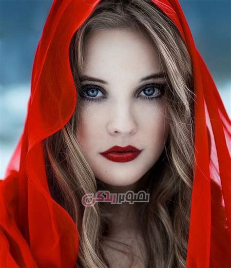 مدلهای جدید آرایش با رژ لب قرمز مجله تصویر زندگی