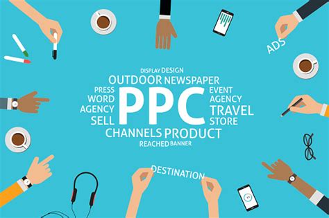 벡터 클릭 당 지불 컨셉입니다 템플릿 기업 재무와 산업에 대한 스톡 벡터 아트 및 기타 이미지 기업 재무와 산업 낱말 닿음 Istock