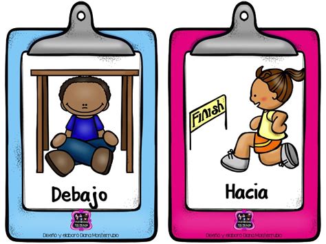 Preposiciones Tarjetas 14 Imagenes Educativas