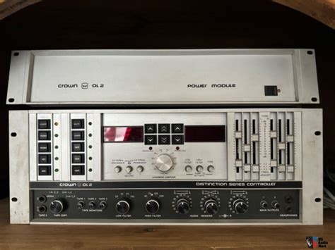 Crown Dl2 Preamp With Power Supply Photo 5177062 Us Audio Mart
