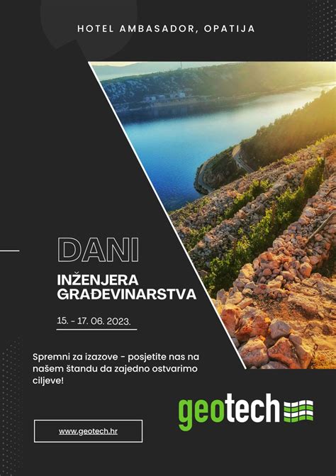 Geotech Doo On Linkedin Civilengineering Geotechnicalengineering