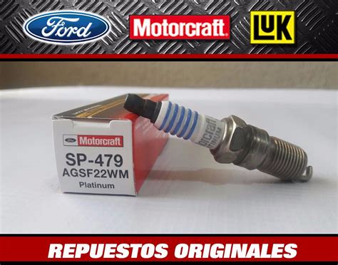 Bujias Sp479 Focus Duratec Ecosport 2 0 Motorcraft Bs 25 000 00 En