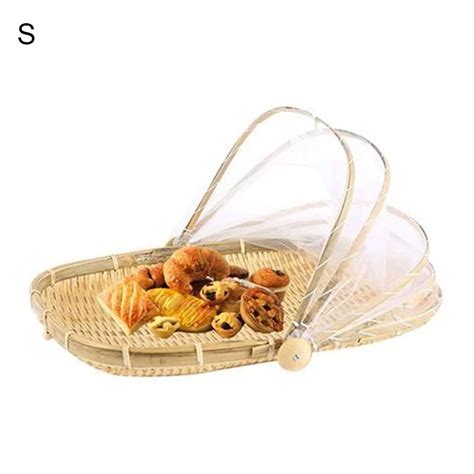 Handmade Anti Bug Proof Cover Bamboo Tent Basket H Vicedeal