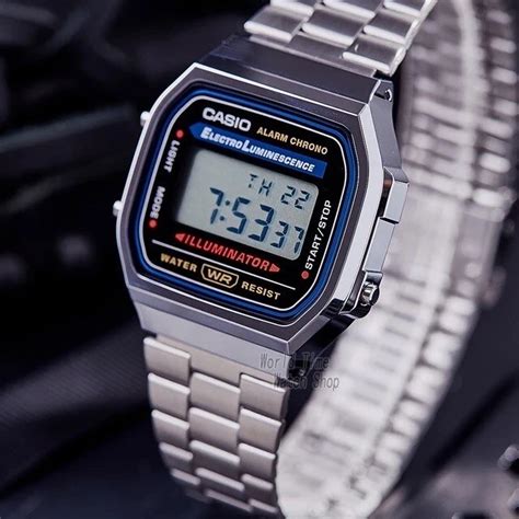 Casio A 158w 1cr Mens Classic Watch Silver 25 00 Picclick Au