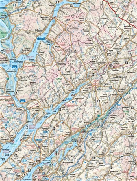 Nbnb11 Hampton New Brunswick Topo Map By Backroad Mapbooks Avenza Maps