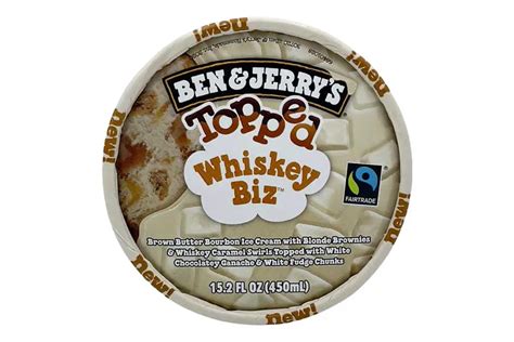 Ice Cream Review Ben And Jerrys Topped Whiskey Biz U Of 10
