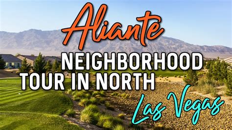 Aliante Neighborhood Tour Neighborhoods In North Las Vegas Nv Youtube
