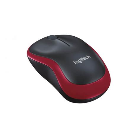 Logitech M185 Wireless Mouse Red Logitech Inkeurope
