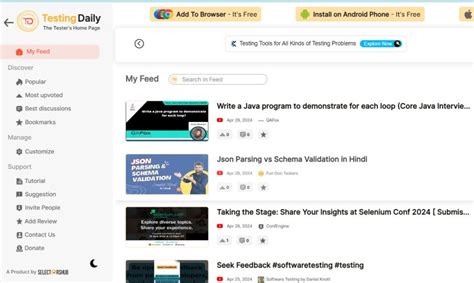 Testing Daily The Testers Home Page On Linkedin Softwaretesting
