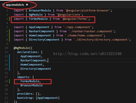 解决angular2在双向数据绑定时 Ngmodel 无法使用的问题angularjs脚本之家