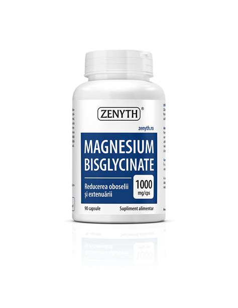 Magnesium Bisglycinate 90 Capsule Zenyth Farmacia Dav
