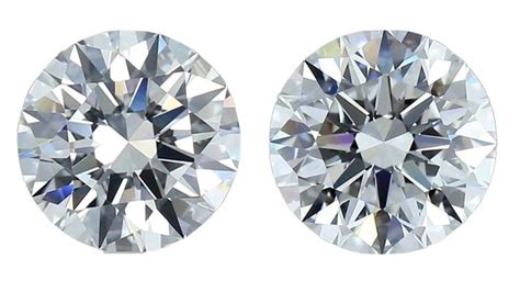 2 Pcs Diamonds 2 04 Ct Round D Colourless If Flawless Ideal Cut Catawiki