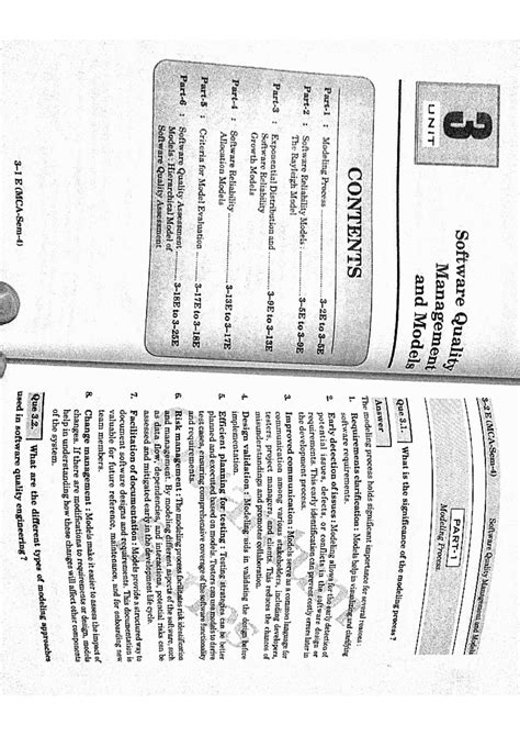Unit 3 Software Quality Engineering Master Of Computer Application