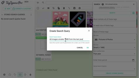 TagSpaces Pro Advanced Search And Stored Queries Demonstration YouTube