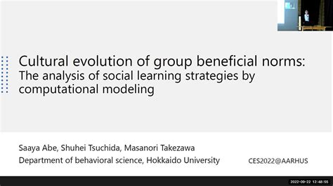 Underline Cultural Evolution Of Group Beneficial Norms The Analysis