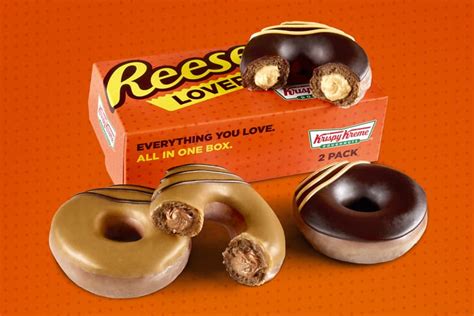 Krispy Kreme S Reese S Original Filled Donuts Hypebae