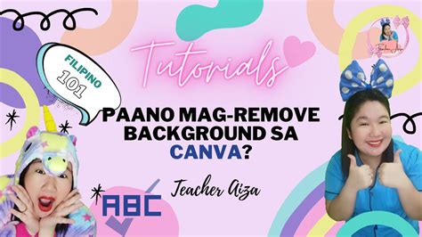 Paano Mag-Remove Background sa Canva? - YouTube