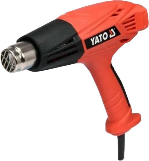 Фен технический сетевой фен YATO 2 кВт, 450/600°C, 250/500 л/мин ...