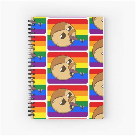 Hooty The Owl House Gay Pride Flag Spiral Notebook By Knoxvia Redbubble