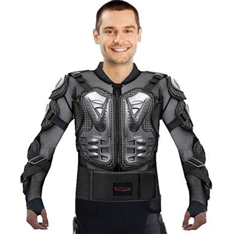 Motorcycle Full Body Armor Jacketadults Dirt Bike Gear Chest Back