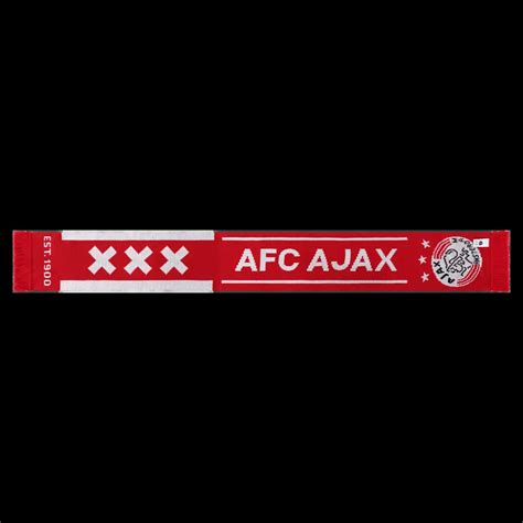 Ajax Sjaal Rood Afc Ajax Xxx Official Ajax Fanshop
