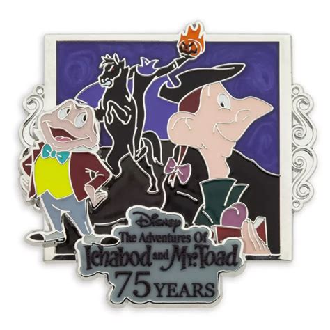 86394 75th Anniversary The Adventures Of Ichabod And Mr Toad Anniversaries Disney Store