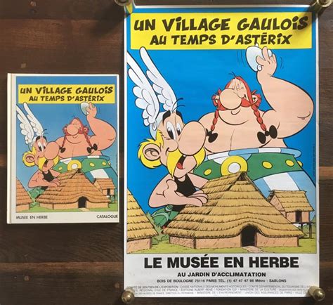 Ast Rix Un Village Gaulois Au Temps D Ast Rix Affiche Le Mus E En Herbe C Eo