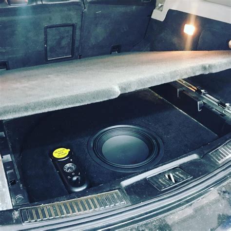Custom Subwoofer In Cadillac CTS Wagon Orlando Custom Audio