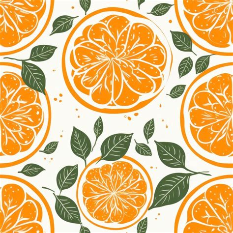 Premium Photo Captivating Orange Patterns Unveiling The Elegance And